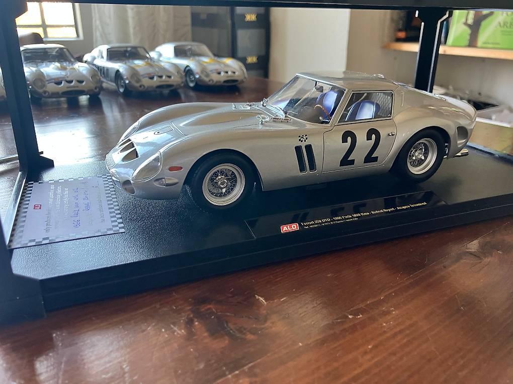 FERRARI 250 GTO 1966 1000 KM DE PARIS "22" - 1/18e Canton Genève ...