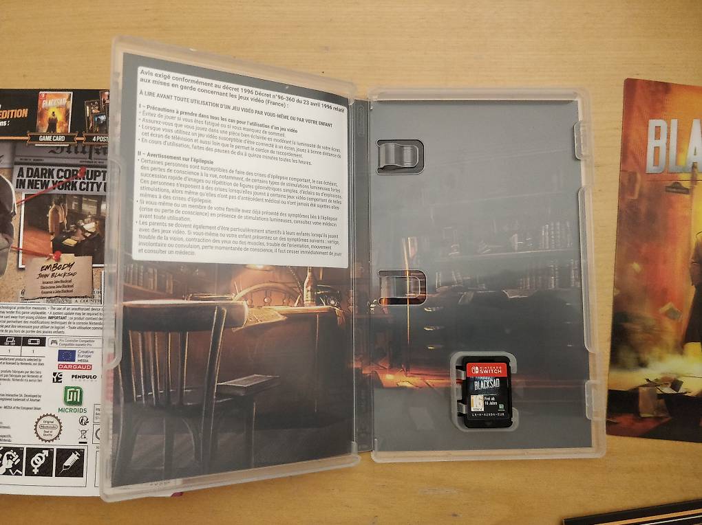 Jeux Switch Blacksad - Under the skin - Édition limitée Canton Vaud ...