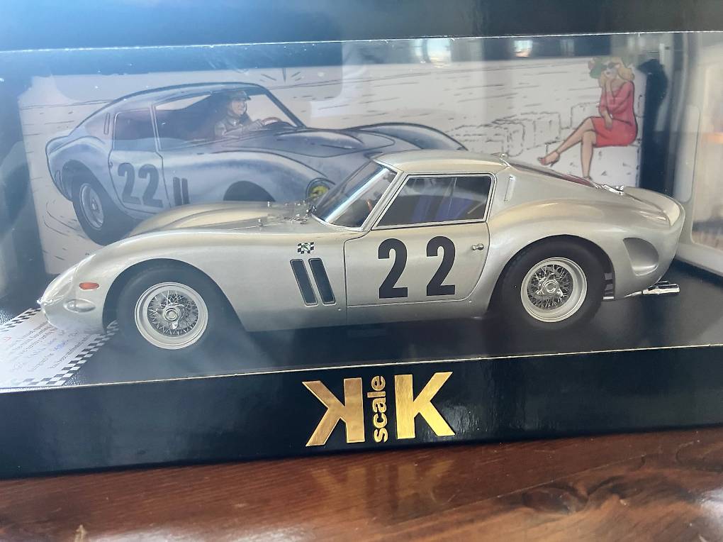FERRARI 250 GTO 1966 1000 KM DE PARIS "22" - 1/18e Canton Genève ...
