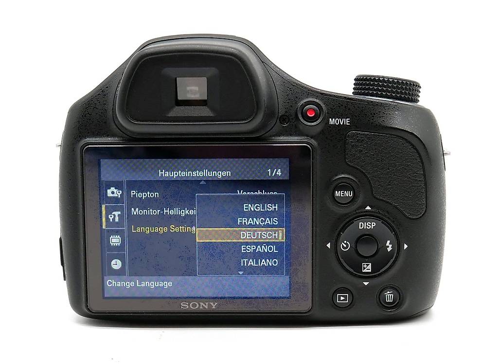 Sony Cybershot DSC-H400 20.1 MP Bridgekamera, 63x opt. Zoom Canton ...