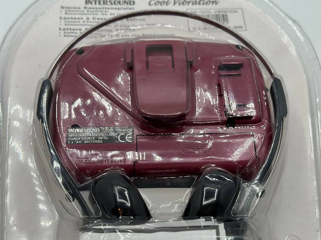 NEW! Intersound Walkman Baladeur Cassette Player Portable Canton Genève ...