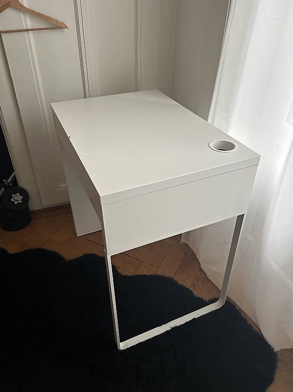 Bureau IKEA blanc Canton Genève - anibis.ch