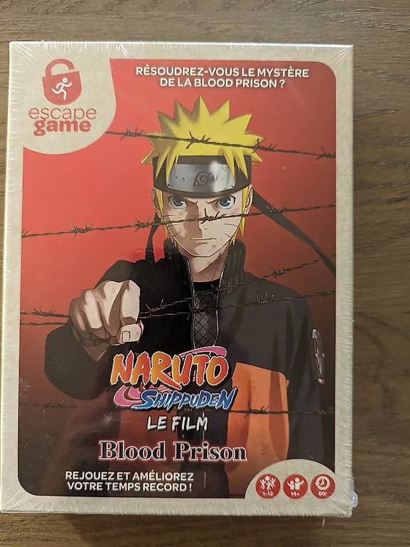 Escape game Naruto Shippuden - Blood prison - neuf Canton Genève ...