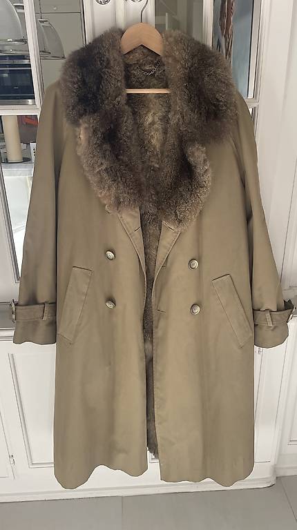 Manteau trench fourrure Canton Genève - anibis.ch