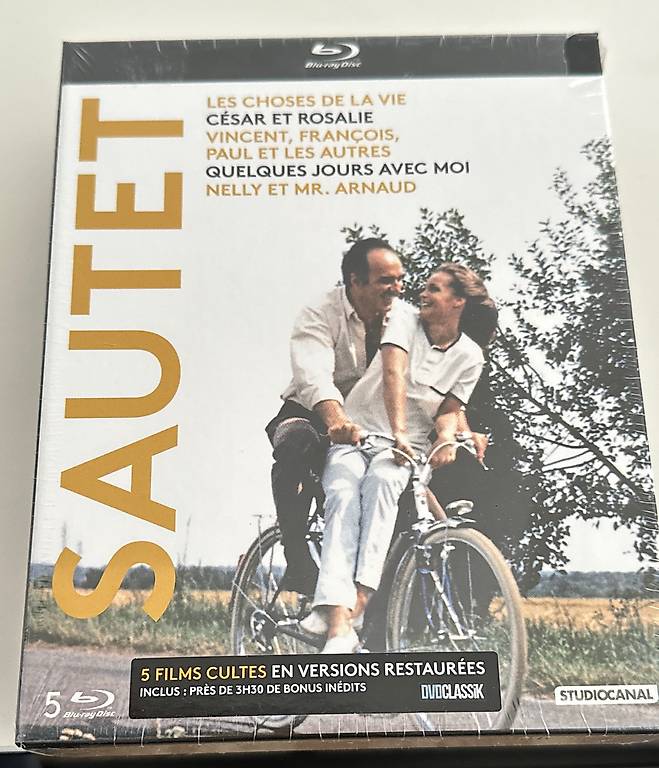 Coffret blu-ray Sautet 5 films Canton Vaud - anibis.ch