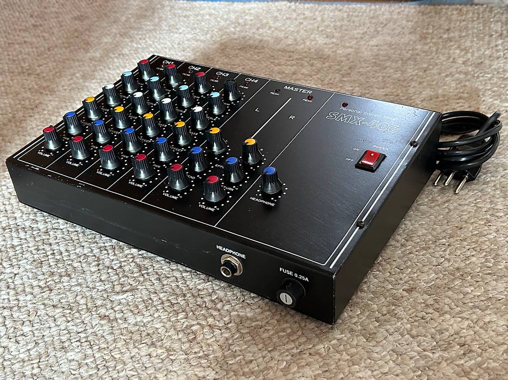 Mixeur stéréo personnel à 4 canaux SMX-406 - Vintage Canton Vaud ...