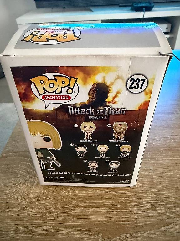 Funko Pop! Animation #237 Armin Arlert (Attack on Titan) Canton Vaud ...