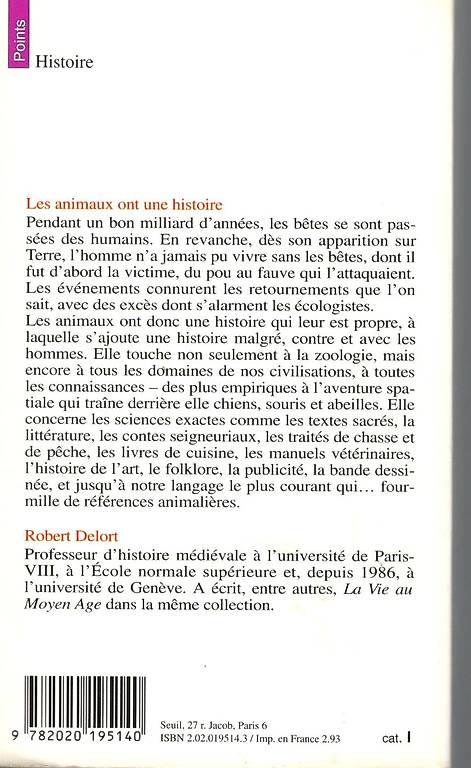 Les animaux ont une histoire - Robert Delort Canton Fribourg - anibis.ch