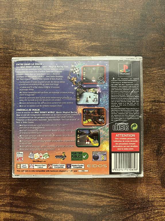 Walt Disney World Quest Magical Racing Tour - PlayStation 1 Canton Vaud ...
