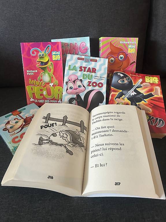 A vendre 7 livres collection Mini Big - lecteurs dès 7 ans Canton Vaud ...