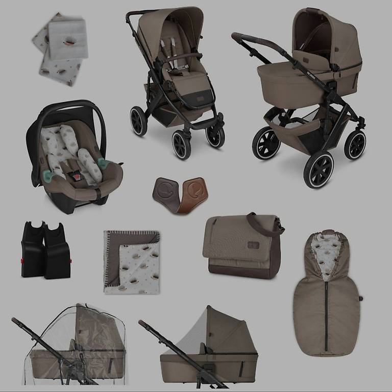 Poussette trio ABC design salsa 4 air + base isofix Canton Valais ...