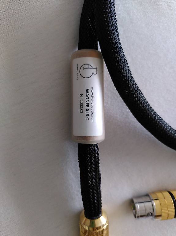 Câble de connexion HiFi, Brandt Audio Wagner XLR C Canton Genève ...