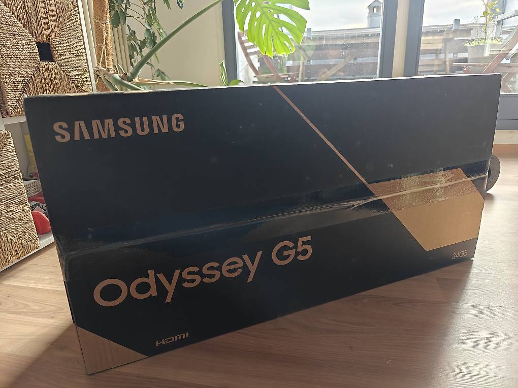 SAMSUNG Odyssey G5 LC34G55TWWU 34 " UWQHD 165 Hz Canton Vaud - anibis.ch