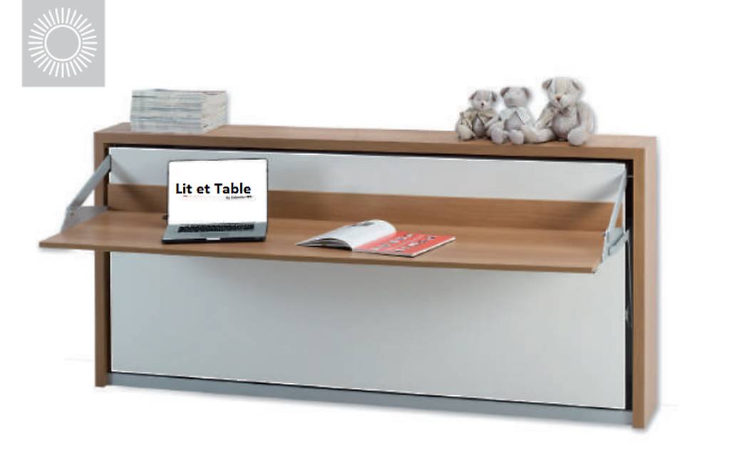 Mobilier gain de place. Table escamotable, lits, canapé.etc. Canton ...