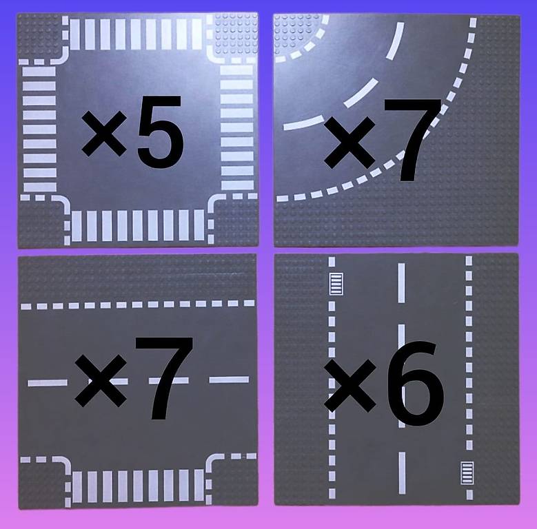 Plaques de légo routes Canton Vaud - anibis.ch