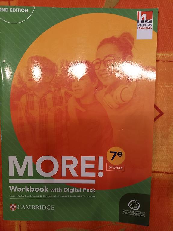 More Workbook 7e 2e cycle 2e édition bon état Canton Neuchâtel - anibis.ch