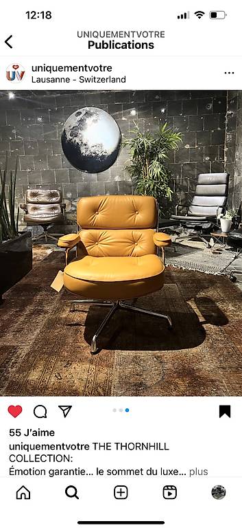 Lobby Chair Eames refait à neuf ! Canton Vaud - anibis.ch
