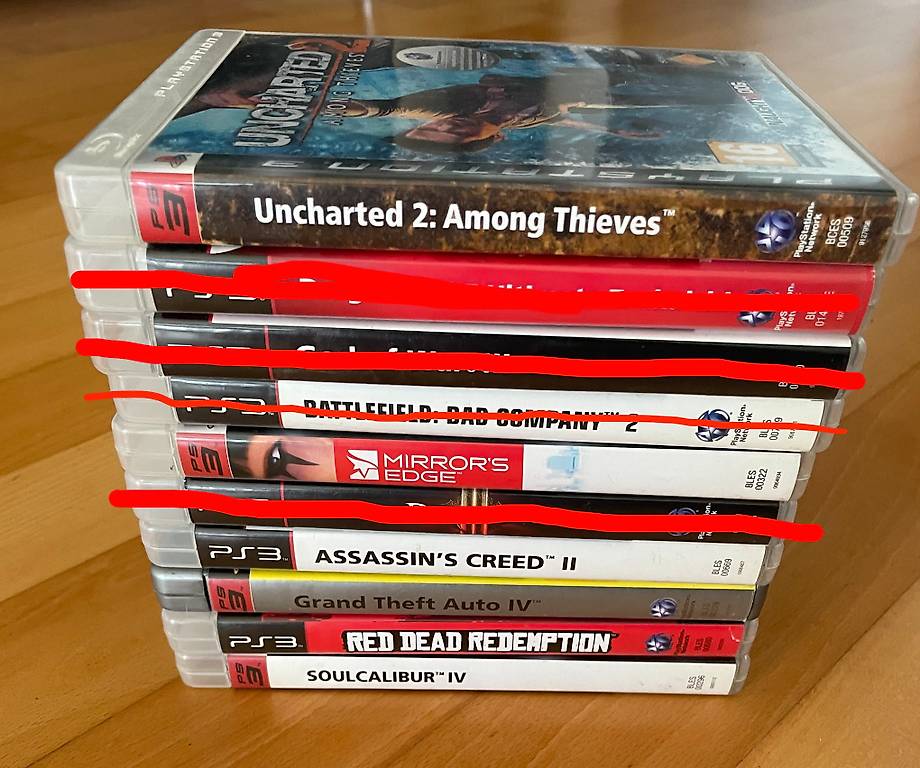 4 jeux PS3 Sony Playstation 3 Canton Vaud - anibis.ch