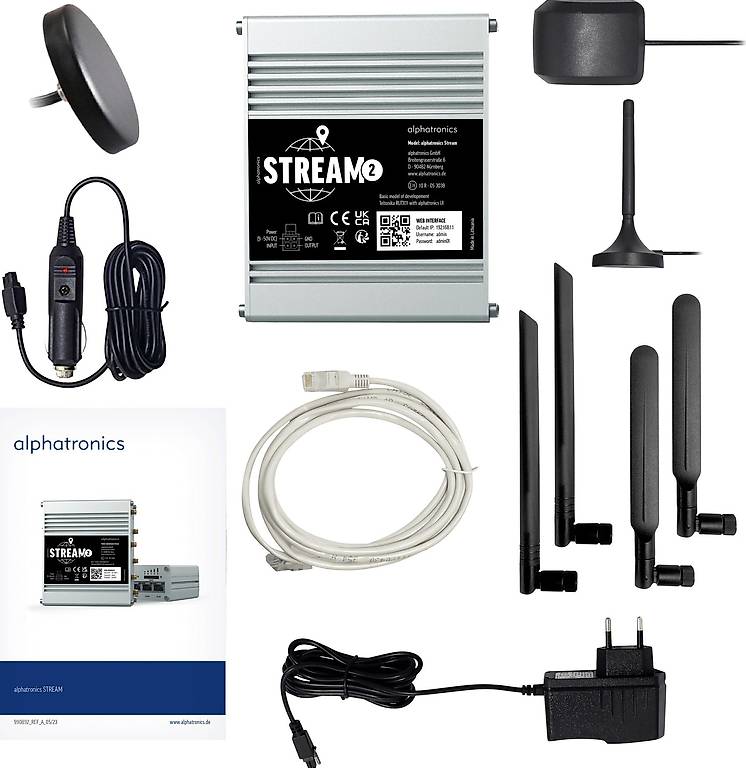 Alphatronics STREAM 2 mobiler LTE/WiFi- Router für Wohnmobil Canton Berne - anibis.ch