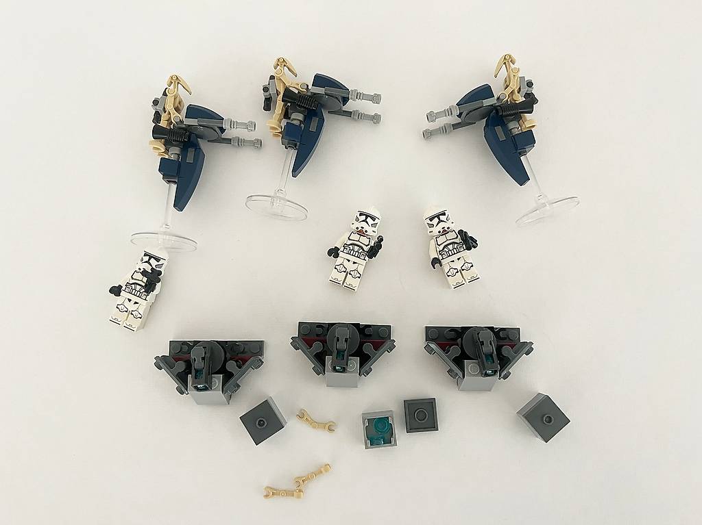 Lego Star Wars - 3x STAP Speeder + 3x Clone Troopers Canton Vaud ...