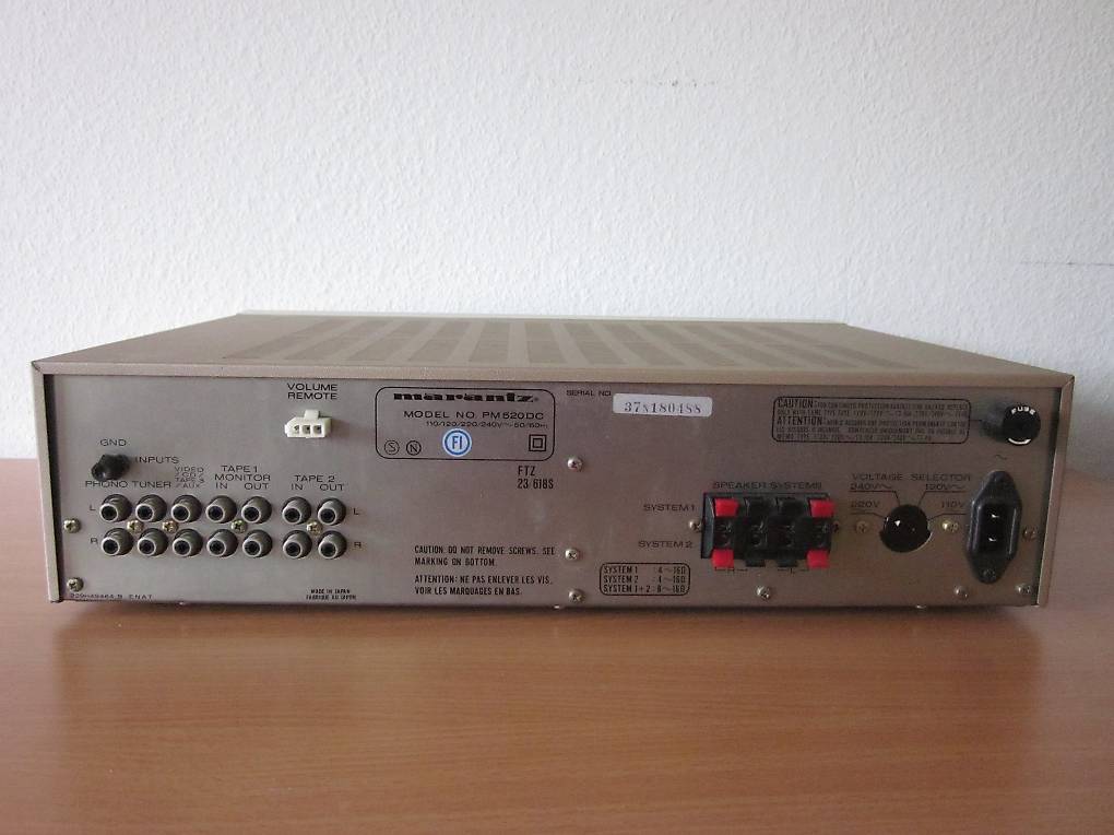 Marantz - PM520DC (1982 classic) Amplificateur Canton Vaud - anibis.ch