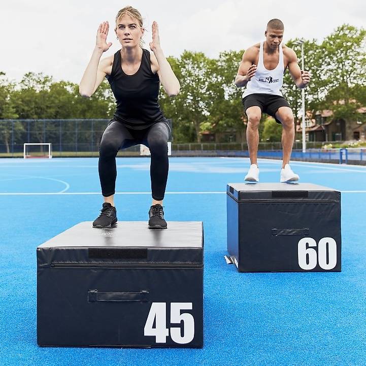 Soft Jump Box Schwarz 60 cm Canton Vaud - anibis.ch