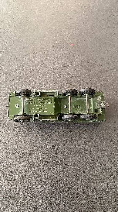 Dinky Supertoys Medium Artillery Tractor 689 made in England Canton ...