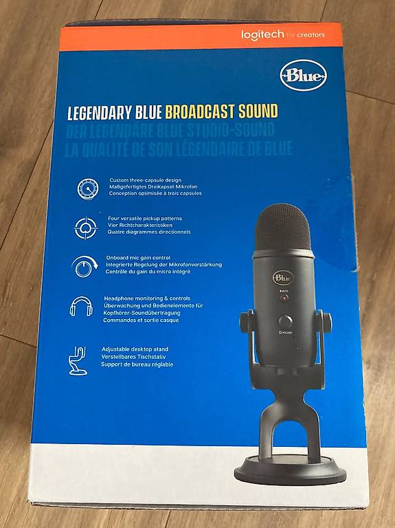 Microphone Blue Yeti de Logitech Canton Vaud - anibis.ch