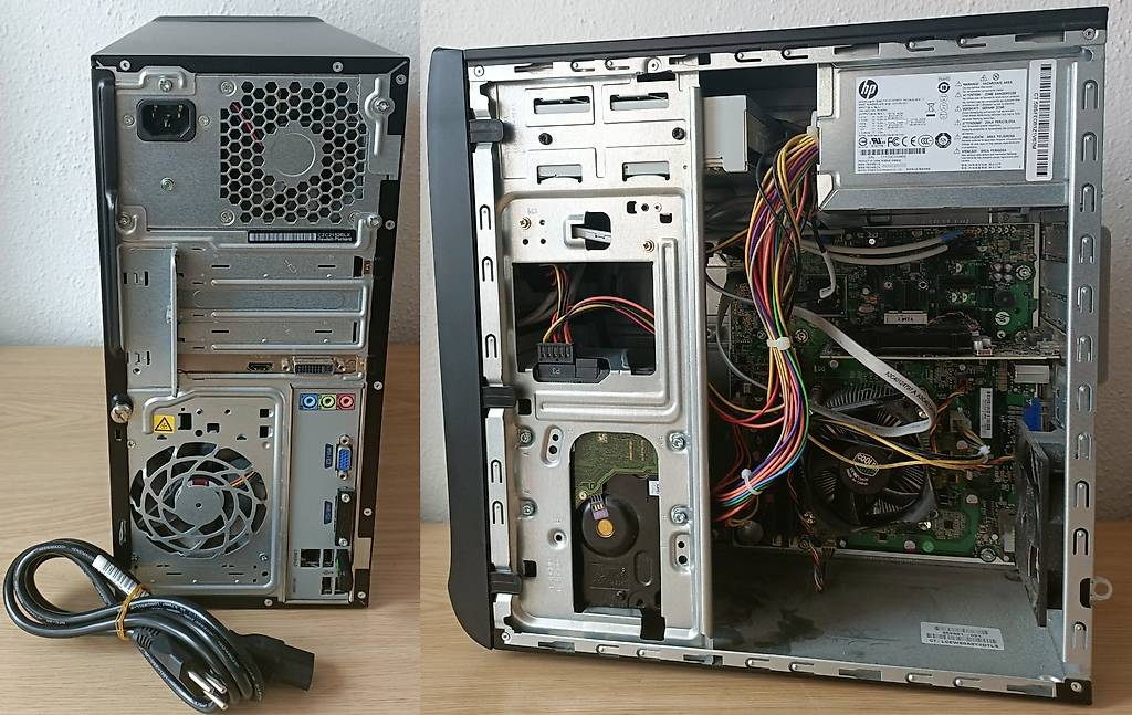 PC SET HP, WiFi+BT, SSD+HDD, Windows 11, Office 2021 Canton Soleure ...