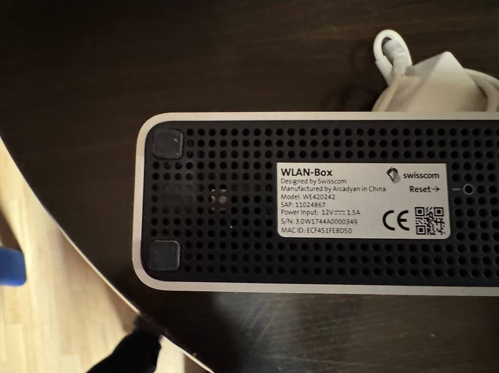 WLAN-Box Swisscom Canton Vaud - anibis.ch