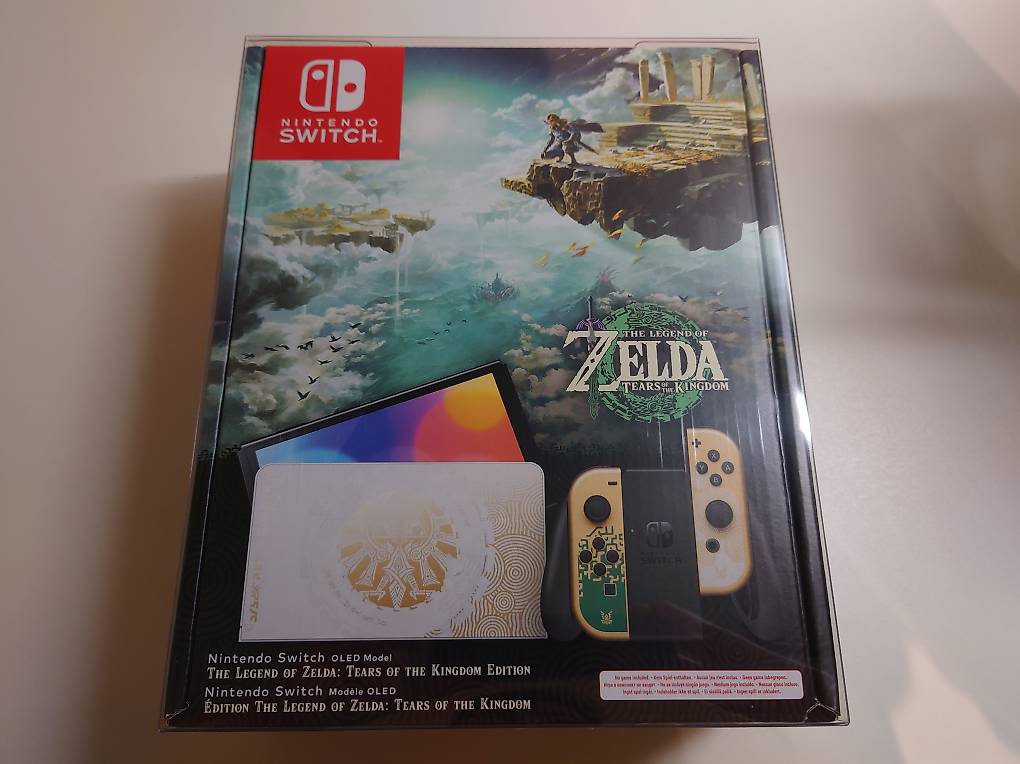 Nintendo switch oled zelda totk Canton Valais - anibis.ch