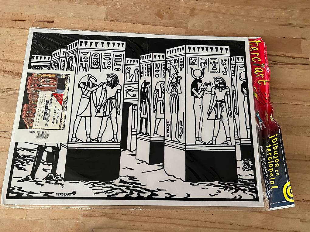 Tableau en velours à colorier NEUF ENCORE EMBALLE im Kanton Genf ...