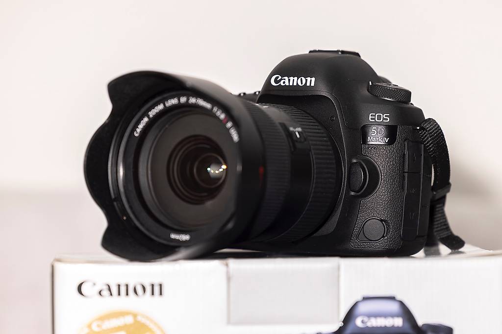 Canon 5D mark4 avec un objectif 24 70 F2.8 im Kanton Wallis - anibis.ch