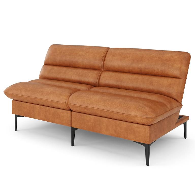 Canapé-lit en cuir JIMMY brun (Livraison Gratuit) Canton Vaud - anibis.ch