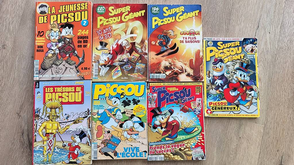 Lot de 12 Super Picsou géant et Mickey parade géant Canton Vaud - anibis.ch