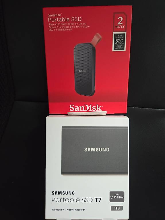 2 ssd portable im Kanton Thurgau - anibis.ch